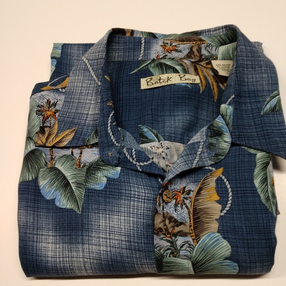 batik bay | Shirts | Batik Bay Short Sleeve Large Hawaiian Shirt | Poshmark